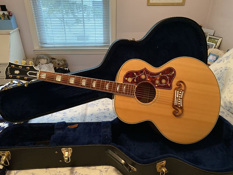 Gibson SJ-200 2004 Natural With LR Braggs VTC pickup and OHSC | Reverb