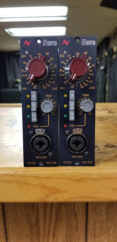 Neve 1073LB 500 Series Mic Preamp - Pair | Reverb