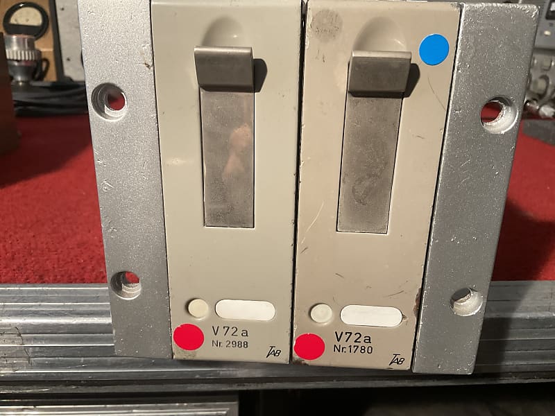 TAB V72a TUBE PAIR PREAMP TELEFUNKEN VINTAGE RARE | Reverb