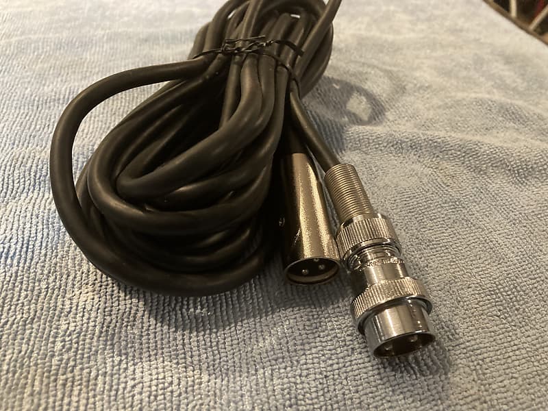 4 Pin to XLR Cable/Cord for Older Shure & Electro-Voice | Reverb