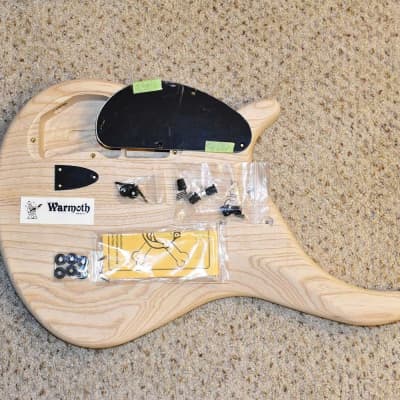 NEW! Warmoth Gecko 5 String Bass Body & Neck, Unfinished | Reverb