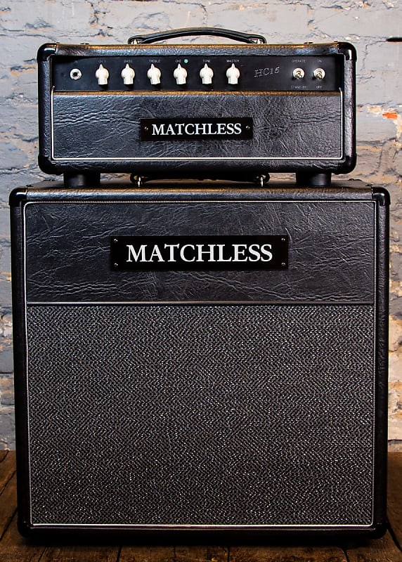 Matchless HC-15 Head & ESS 1x12 Cab 2025 - Black | Reverb