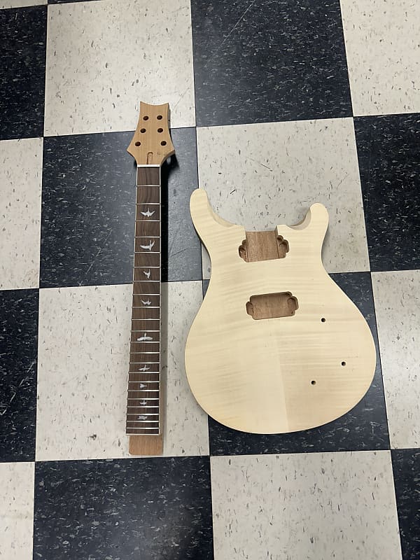 PRS Style Guitar Kit Body & Neck | Reverb