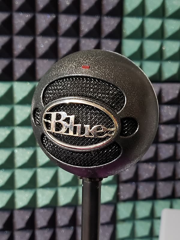 Rare Blue 8-Ball XLR (Not USB Snowball) condenser microphone | Reverb