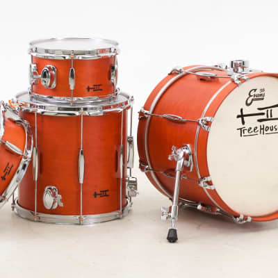 TreeHouse Custom Drums 4-piece Plied Maple Drumset "Dyed | Reverb