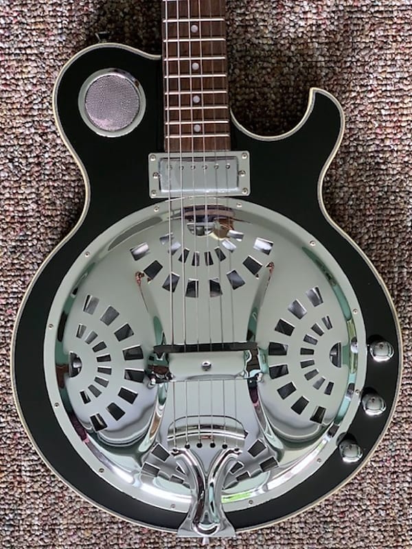 Harley Benton ResoKing - Round Neck Resonator Guitar | Reverb