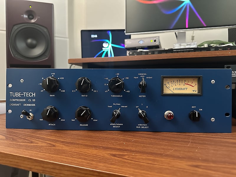 Tube-Tech CL 1B Mono Opto Compressor 2010s - Blue | Reverb