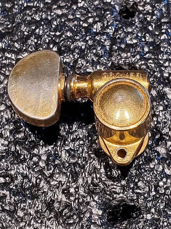(#T258) Grover USA Gold Die-Cast Tuner Treble Side | Reverb