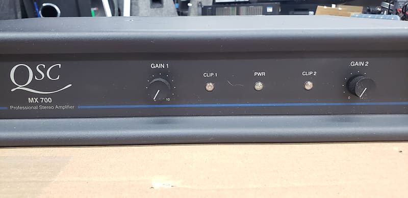 QSC MX700 Professional Power Amplifier | Reverb