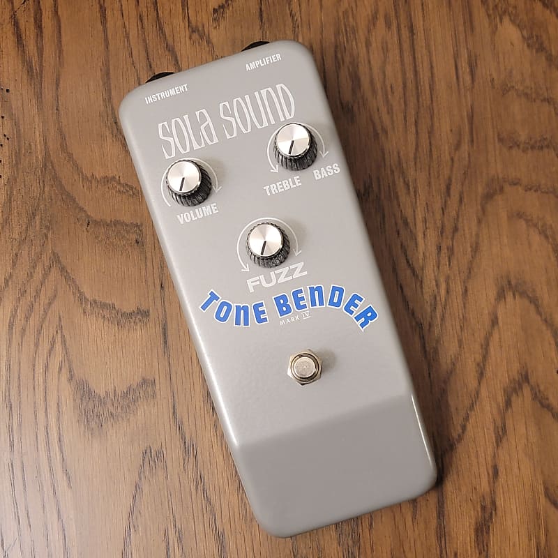 Sola Sound Tone Bender MkIV Mk4 D*A*M - NKT Red Dot | Reverb