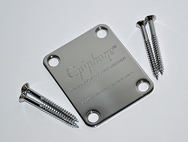 Epiphone Neck Plate | Reverb