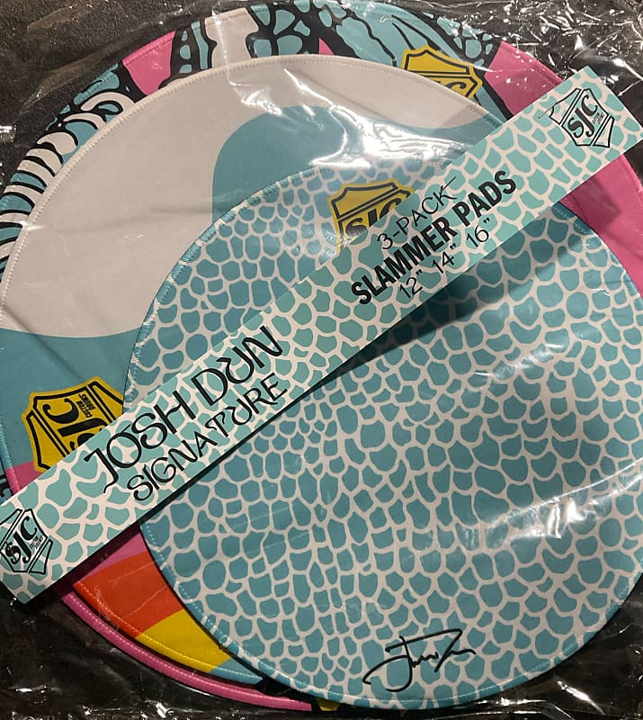 SJC Custom Drums Josh Dun Signature Drum Kit Slammer Pads | Reverb