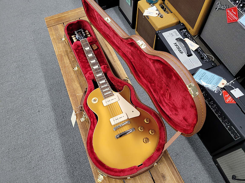 Gibson Les Paul Standard 50s with P-90s 2020 - Gold Top | Reverb