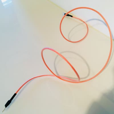 Pinetree Audio Turntable Phono Ground Wire 20ft. Orange Prism | Reverb