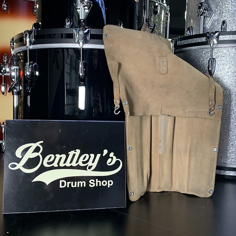 Vintage 80's LP Leather Suede Stick Bag (Box 3) | Reverb