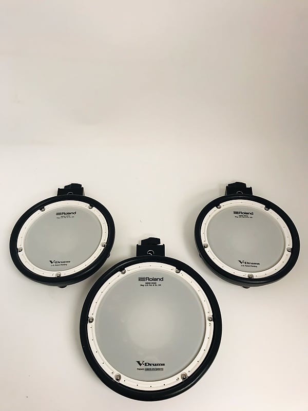 Set of Roland (1) PDX-8 & (2) PDX-6A Trigger Mesh Head | Reverb