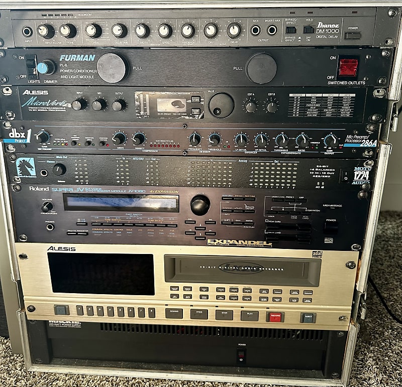 Audio Interface 8 MOTU 1224 1990 - Black | Reverb