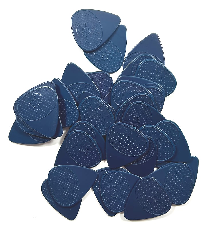 Fred Kelly Picks | Flat Picks | 36 Pack | Delrin Grip - Heavy | Reverb