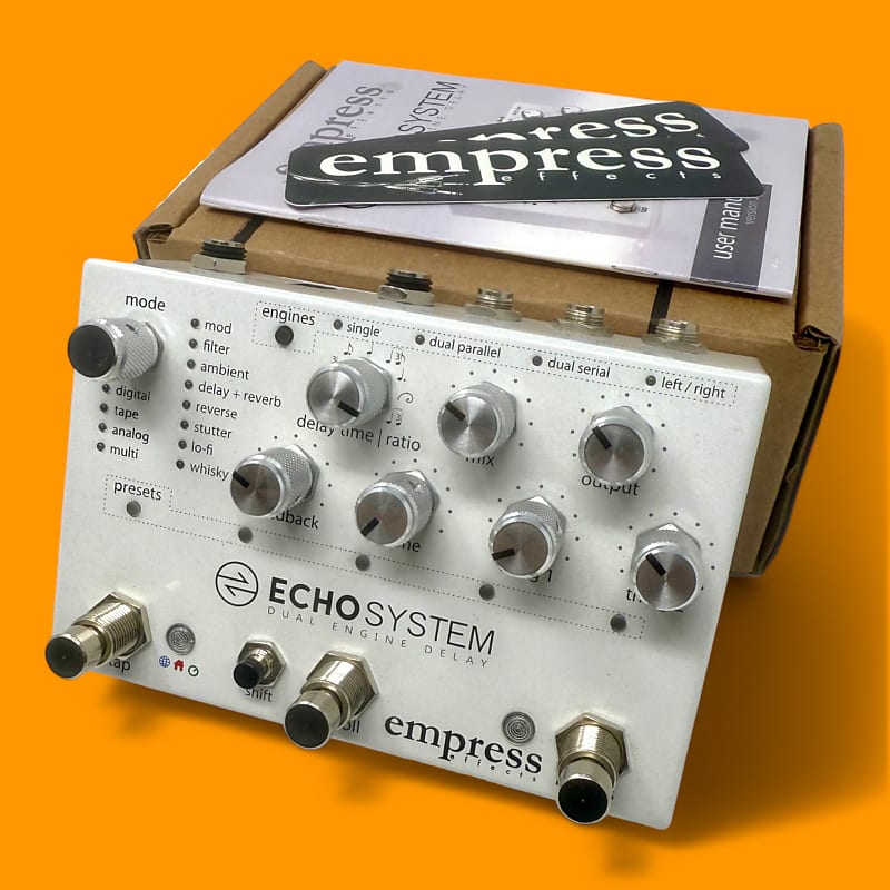 Empress Echosystem - Dual Engine Delay - 48kHz sampling, 24 | Reverb