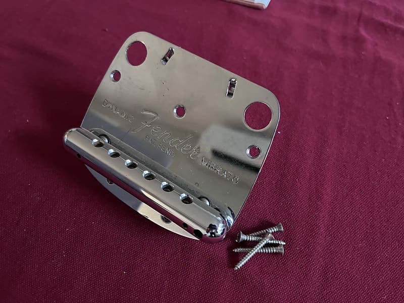 1964 1965 1966 Fender Mustang guitar bridge tremolo | Reverb