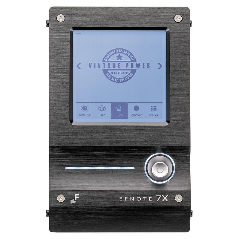 Efnote 7X electronic drum set with full size shells Black | Reverb