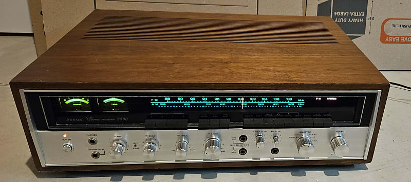 Sansui 5500 Stereo Receiver - Restored - Recapped | Reverb