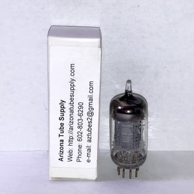 1950's GE 12AX7 ECC83 Long Plate Tube, High Testing | Reverb