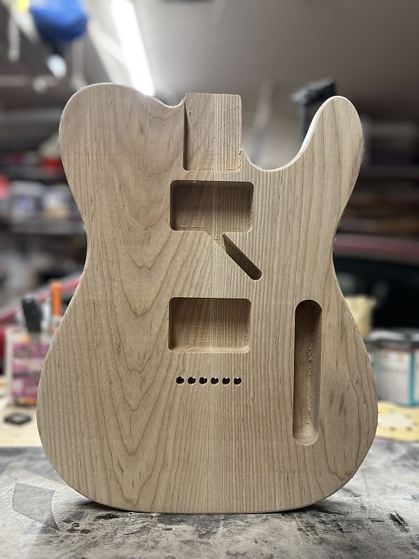 Madlad Instruments Ash HH Telecaster Tele Style Body (custom | Reverb