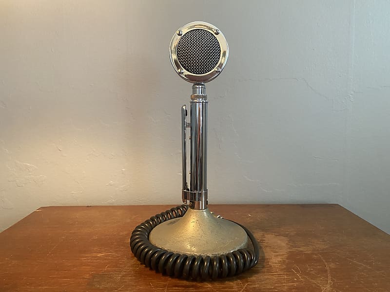 Vintage Astatic D-104 Microphone with UG8 Base. Standard 4 | Reverb