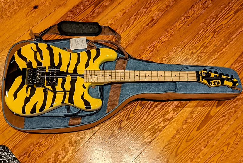 ESP LTD George Lynch M1 Tiger Signature GL-200MT DOKKEN Mr. | Reverb