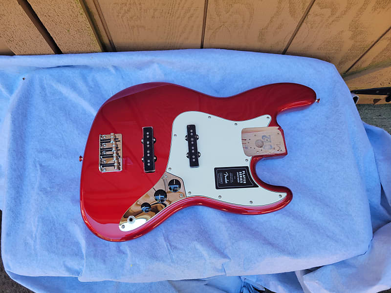 New 2023 Fender Player Series Loaded Jazz Bass Body Candy | Reverb