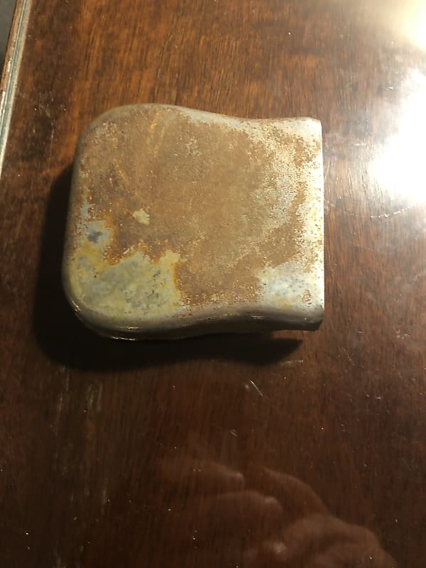 Heavy relic’d ashtray for Telecaster bridge | Reverb