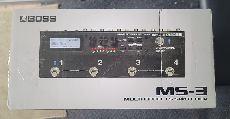 Boss MS3 Multi Effects Pedal Board | Reverb