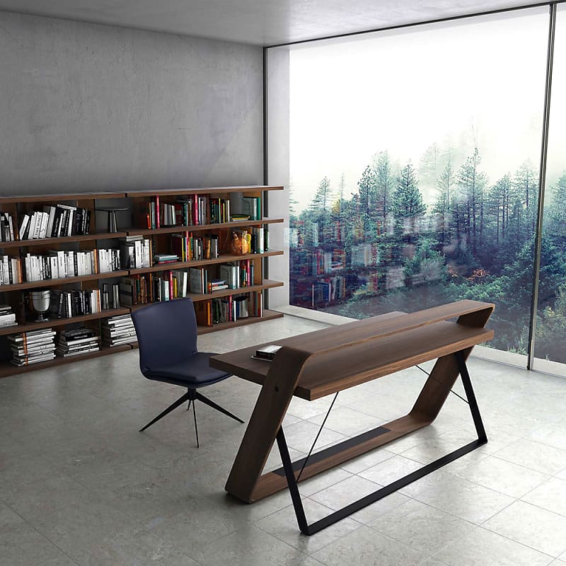 Modloft Watts Desk 2021 - Walnut | Reverb