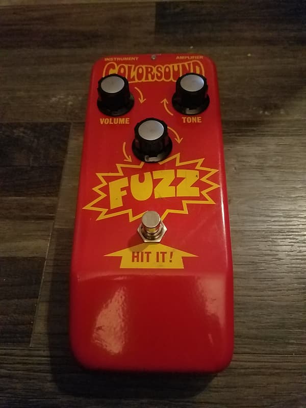 Colorsound Fuzz sola sound 2000s - Red | Reverb