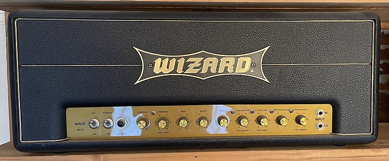 Wizard MC-II, 2012 - Black and Gold | Reverb