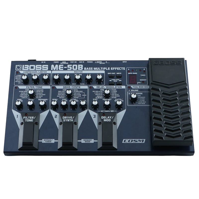 Boss ME-50B Bass Guitar Multi-Effects Pedal P-28964 | Reverb