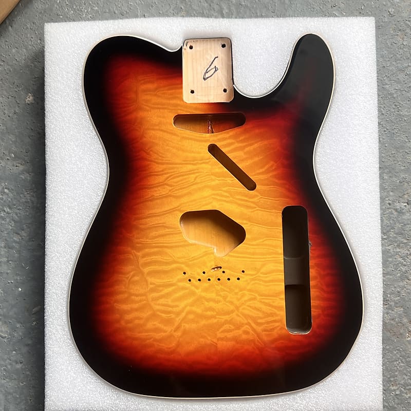 Sunset Tone Telecaster Guitar Body Standard Body | Reverb