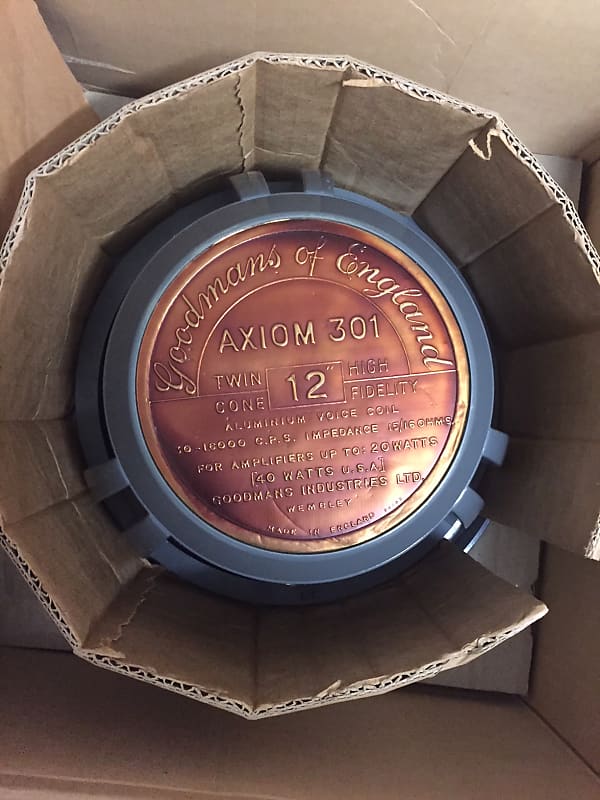 1 Hp Goodmans of England Axiom 301 | Reverb