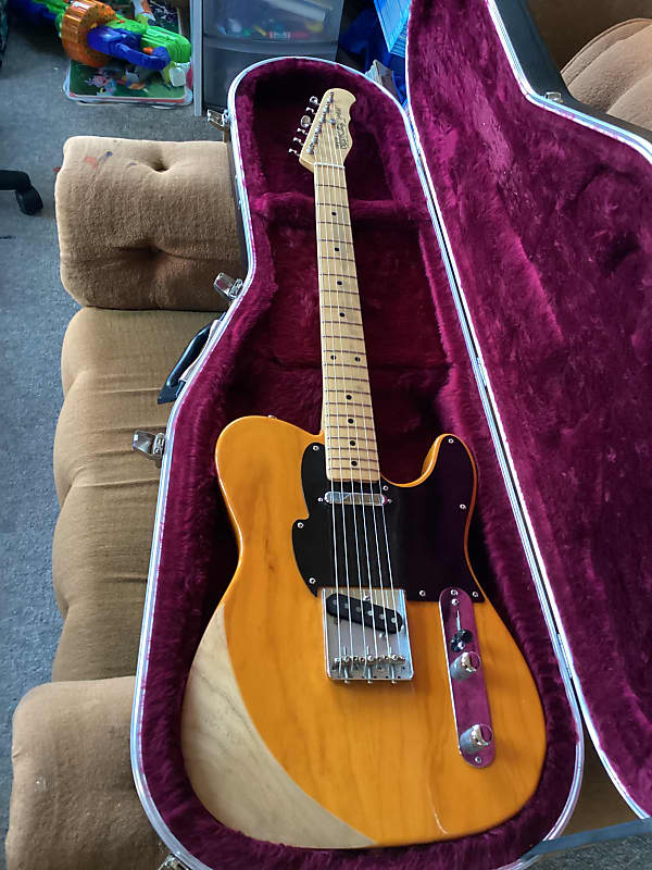 Jeff Beck Yardbird Country Squire telecaster Green Label | Reverb UK