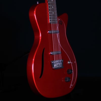 Danelectro 56 Vintage Baritone, Metallic Red | Reverb