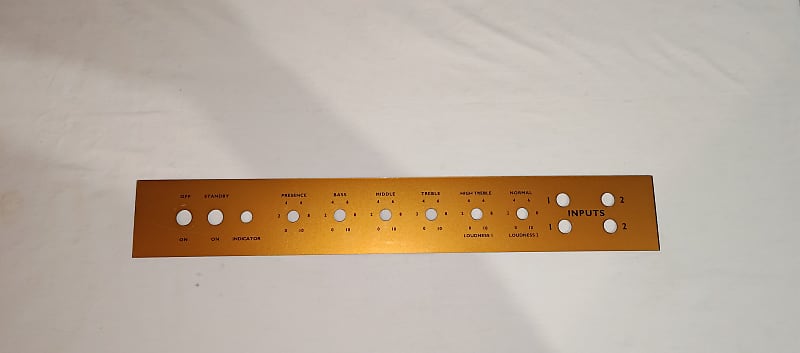 Mojotone British 45 Control Faceplate | Reverb