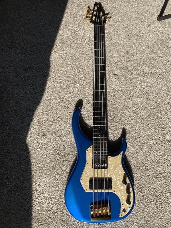 Modulus M-92 5-string 1993 - Blue | Reverb
