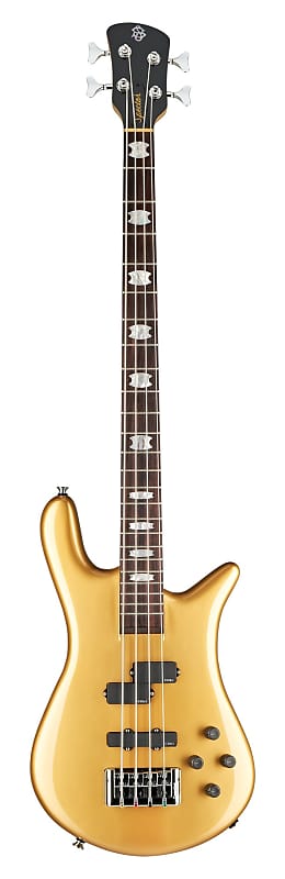 Spector Euro Classic 4 Solid Metallic Gold Gloss - P/J Basa | Reverb