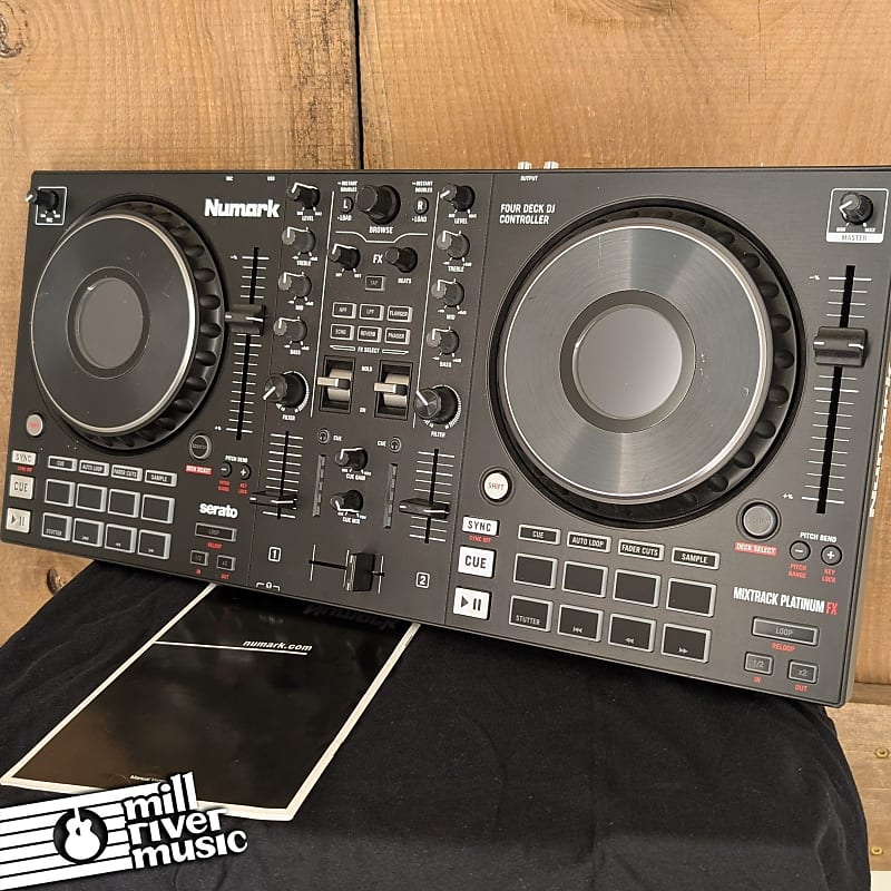 Numark Mixtrack Platinum FX 4-Deck DJ Controller- Used | Reverb