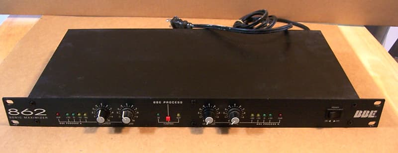 BBE 862 Sonic Maximizer 2000's - Black | Reverb