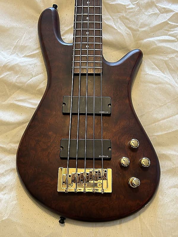 Spector Legend 5 Custom 2010’s - Satin burl finish | Reverb