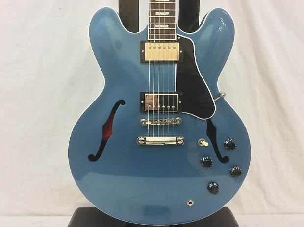 Gibson Limited Run Pelham Blue ES-335 Semi-Hollow Body | Reverb