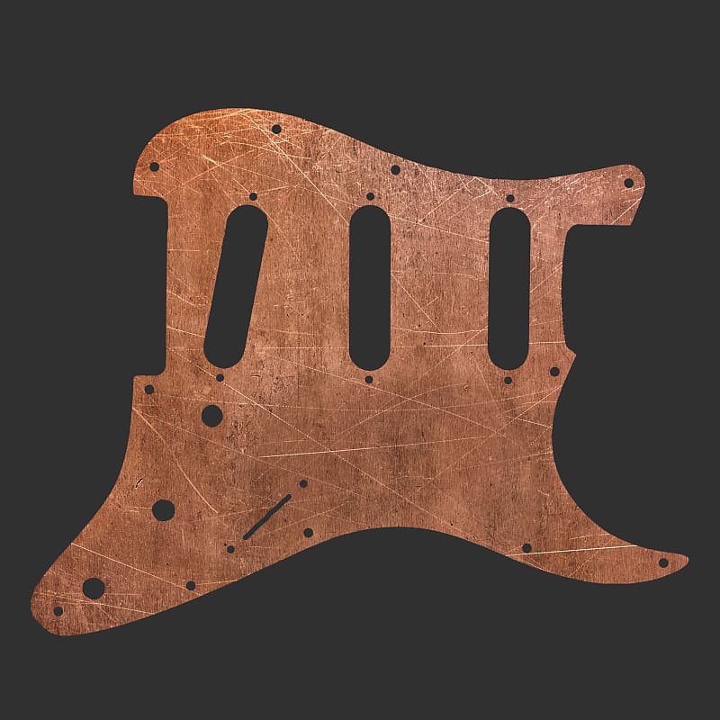 Unique Fender Stratocaster Pickguard SSS 11 holes 3ply (wbw) | Reverb