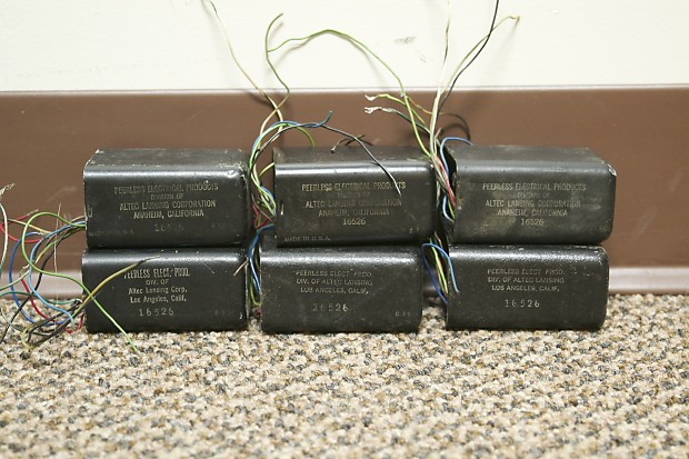 Altec-Lansing/Peerless 458 Transformer Lot of 6 for Repair | Reverb